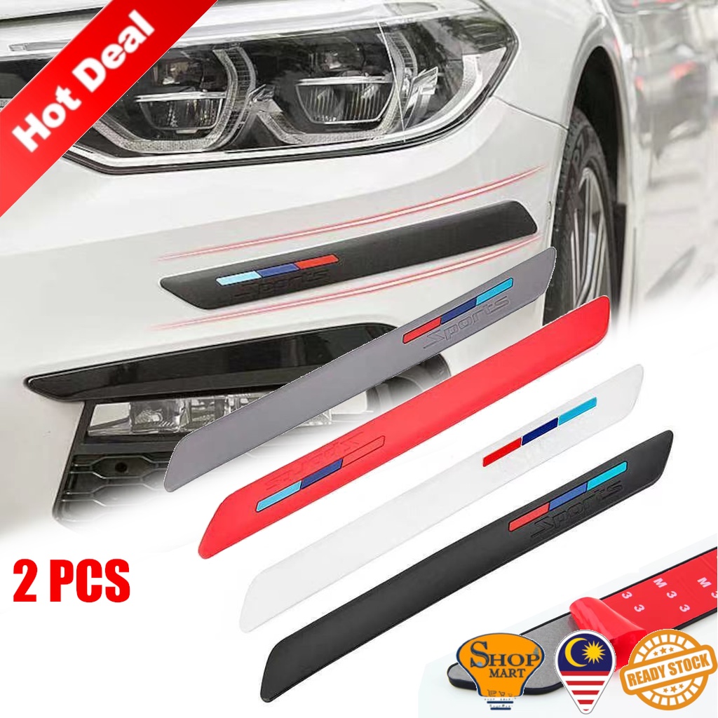 Car Bumper Protector Side Corner Edge Guard Protector Cover Rubber ...
