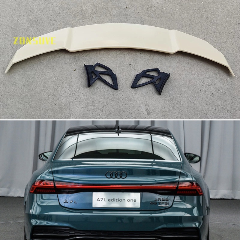 Use For Audi A7 Spoiler Auto Sedan Rear Wing Body Kit Accessories ABS ...