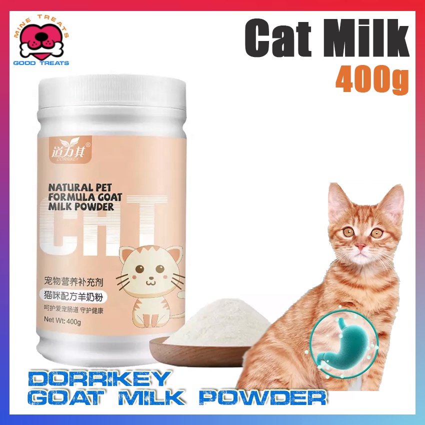Dorrikey Cat Milk Natural Pet Formula Goat Milk Powder Supplements For ...