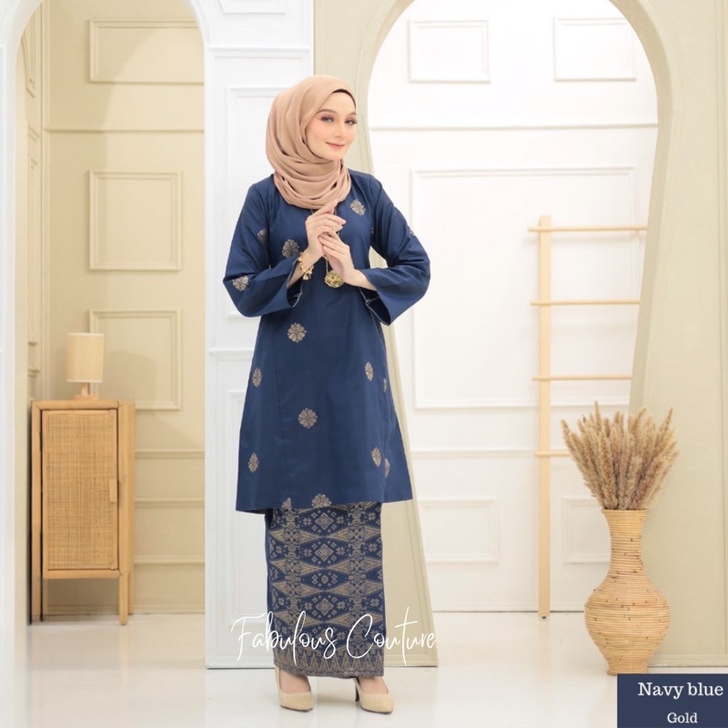 (PART 1) BAJU KURUNG PAHANG SONGKET TENUN ORIGINAL RAYA 2023 READYSTOCK ...