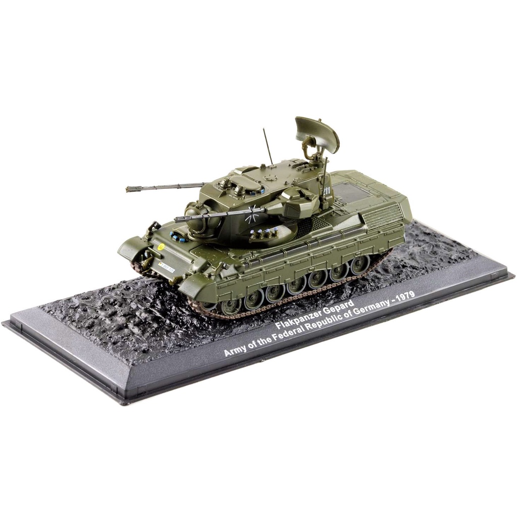 [RARE] 1:72 scale diecast model of German Flakpanzer Gepard anti ...