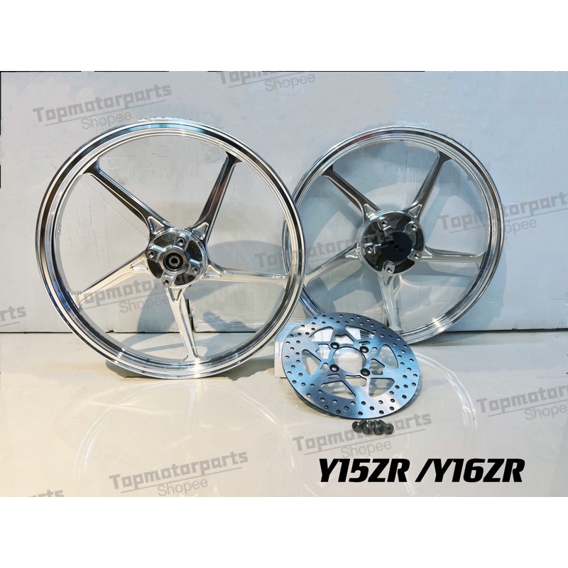 Sport Rim FG511 Enkei CNC Chrome PNP Y15ZR /Y16ZR /RS150 /RSX /LC135 /SRL115 /SRL115FI /125Z CNC ...