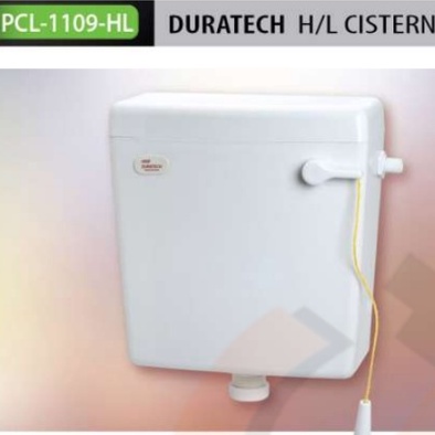 TECHPLAS 9LITRES Plastic Water Cistern Toilet Flushing Tank 1103/1104 ...