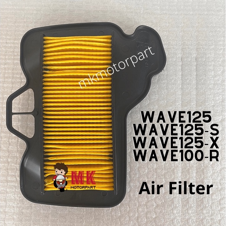 AIR FILTER Honda Wave125 / Wave125s / Wave125X Ultimo / Wave100R Air ...
