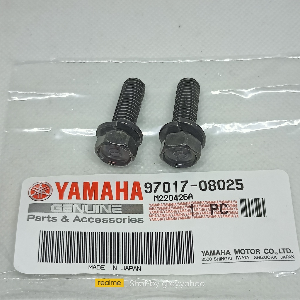 Yamaha Y100 Sport2 Y110 SS2 Skru Ekzos Depan Original Japan (97017 ...