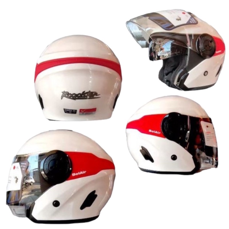 ARC ROADSTER HELMET MOTOR OPEN FACE MOTORCYCLE TOPI KELEDAR MOTOSIKAL ...