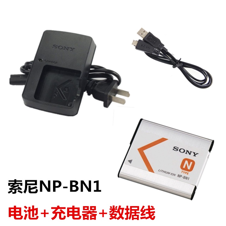 Sony NP-BN1 Battery Charger DSC-W350 TX66 TX100 T99C W570 Camera Data ...