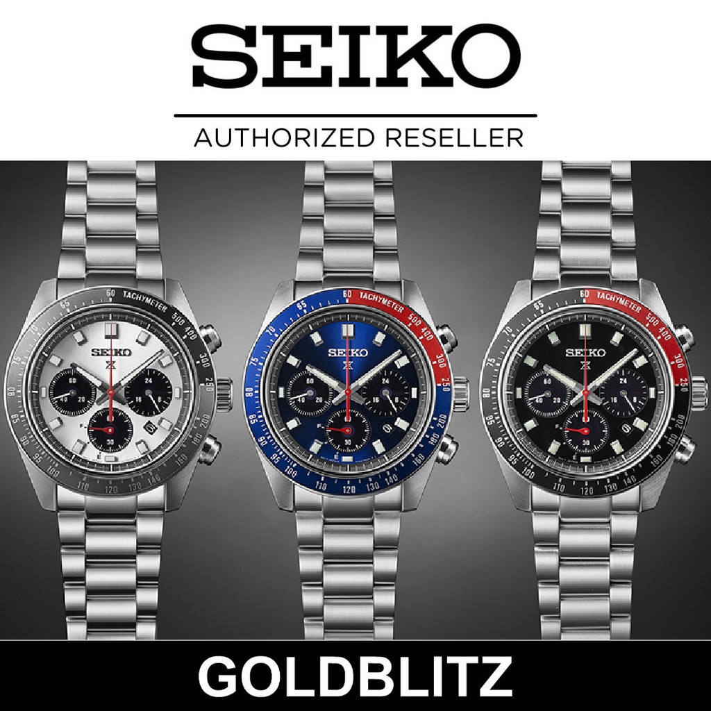 Seiko Speedtimer Solar SSC911 SSC913 SSC915 Prospex Speed Timer ...
