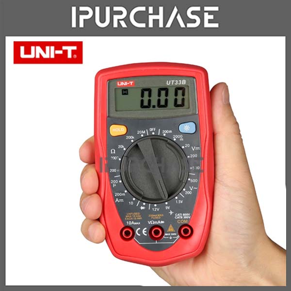 (CLEAR STOCK) UNI-T Digital Palm Size Multimeter 33B | Shopee Malaysia