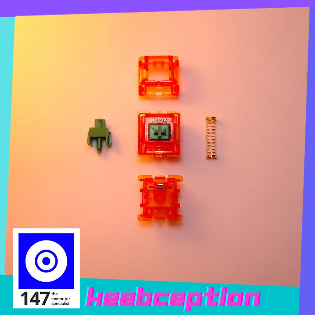 C3 EQUALZ Tangerine V2 Linear Switch (5/10 pcs) | Shopee Malaysia