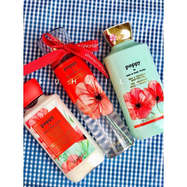 poppy set (full size) | Shopee Malaysia