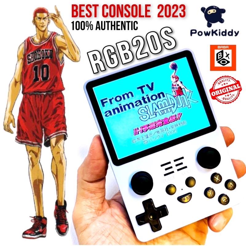 RGB20S powkiddy retro console handheld pocket video games system Rgb20 ...