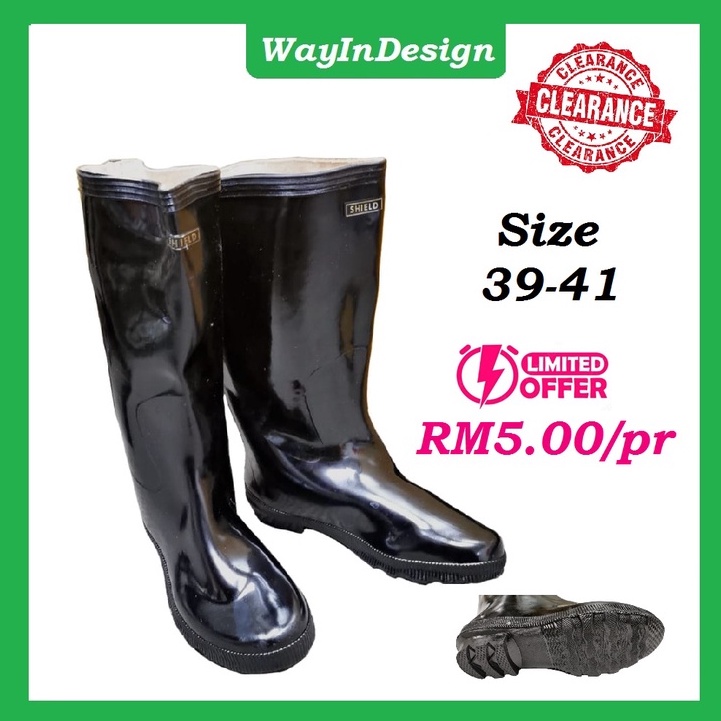 Defect safety Rubber Boot / Kasut Kebun / Kasut Sawah / Kasut Kerja ...