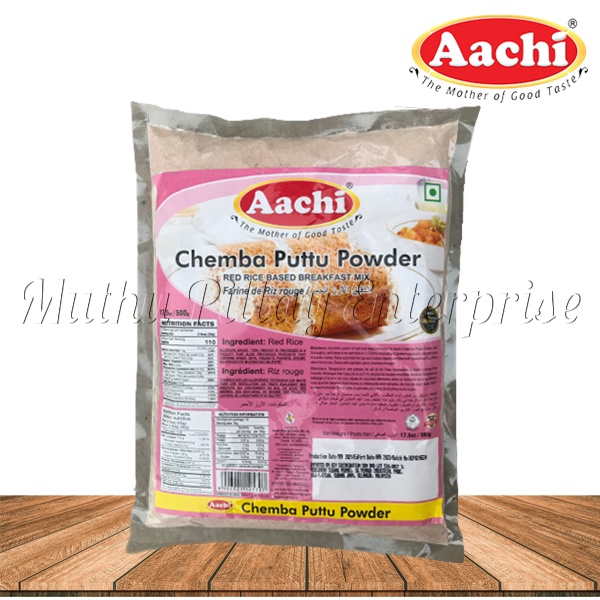 AACHI CHEMBA PUTTU POWDER 500G | Shopee Malaysia