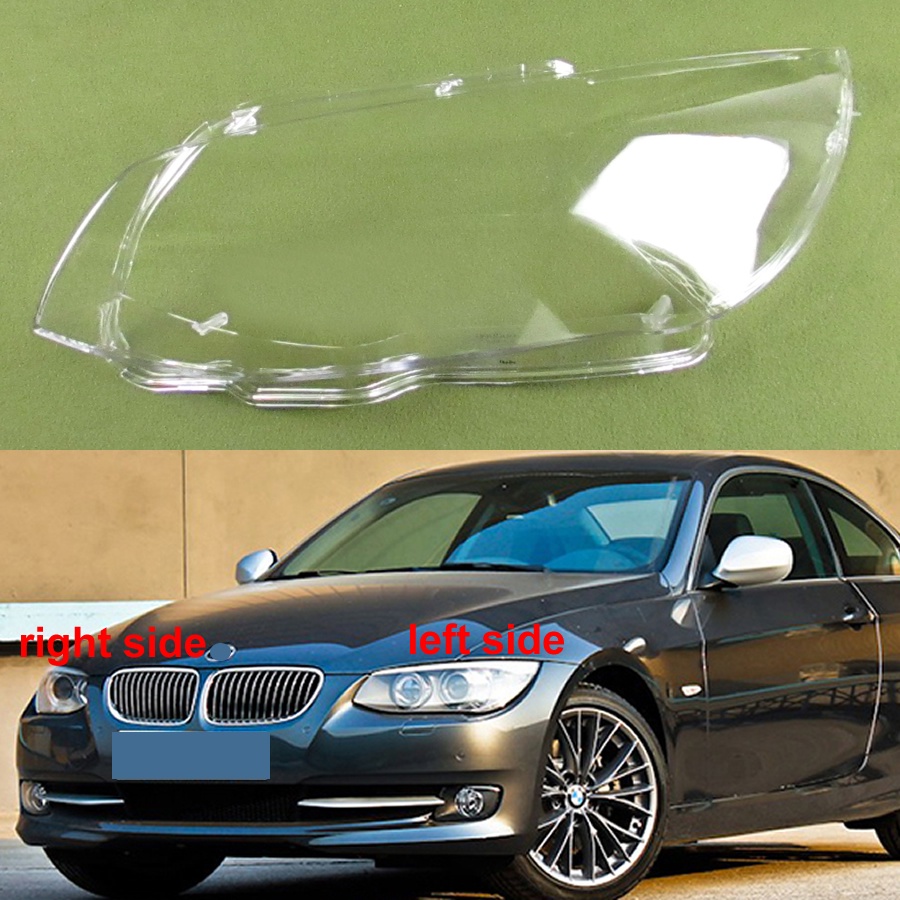 For BMW M3 E92 E93 2010 2011 2012 2013 Two-door Coupe Headlight Cover Shade Headlamp Shell ...