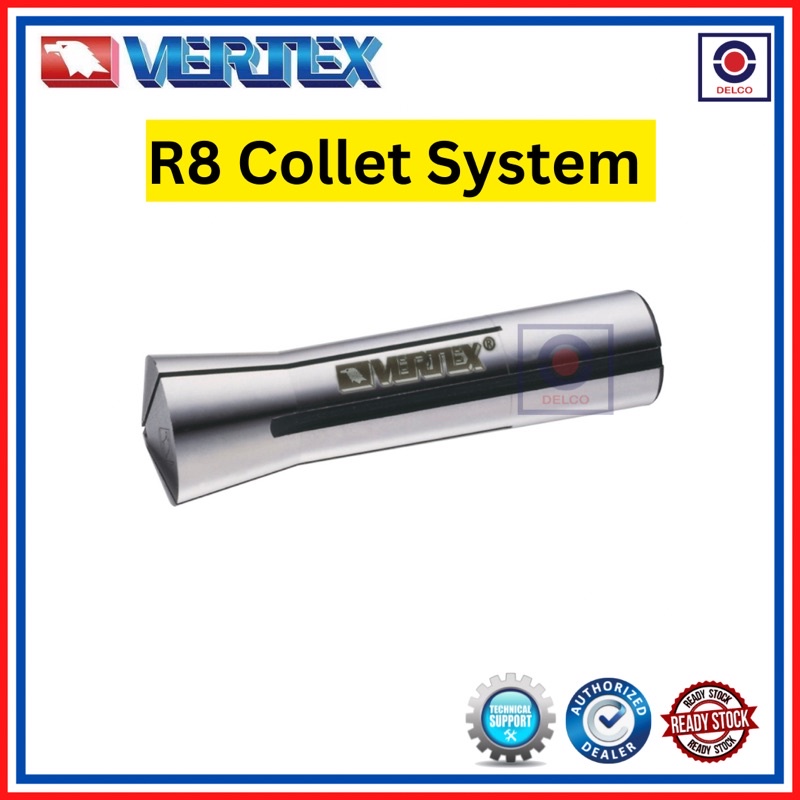 VERTEX TAIWAN R8 Collet System mm and inches collet | Shopee Malaysia