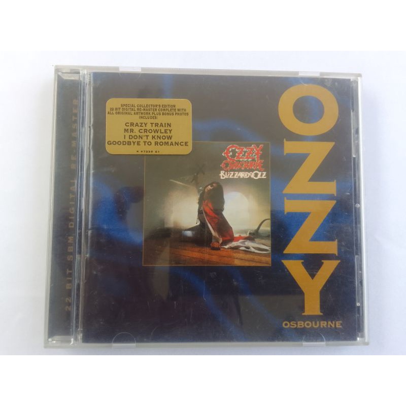 Like new CD Ozzy Osbourne - Blizzard of Ozzy ( 1995 remastered) | Shopee Malaysia