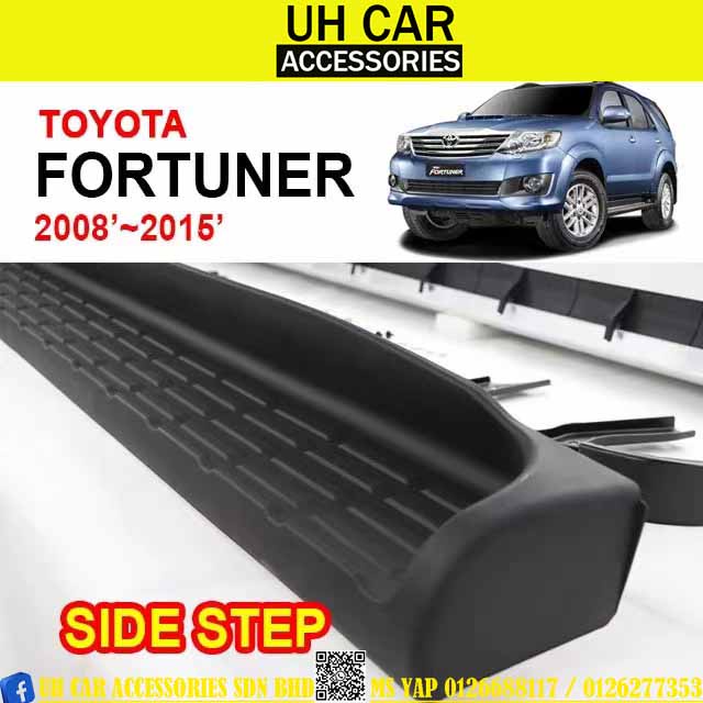 TOYOTA FORTUNER 2008-2015 OEM RUNNING BOARD SIDE STEP | Shopee Malaysia