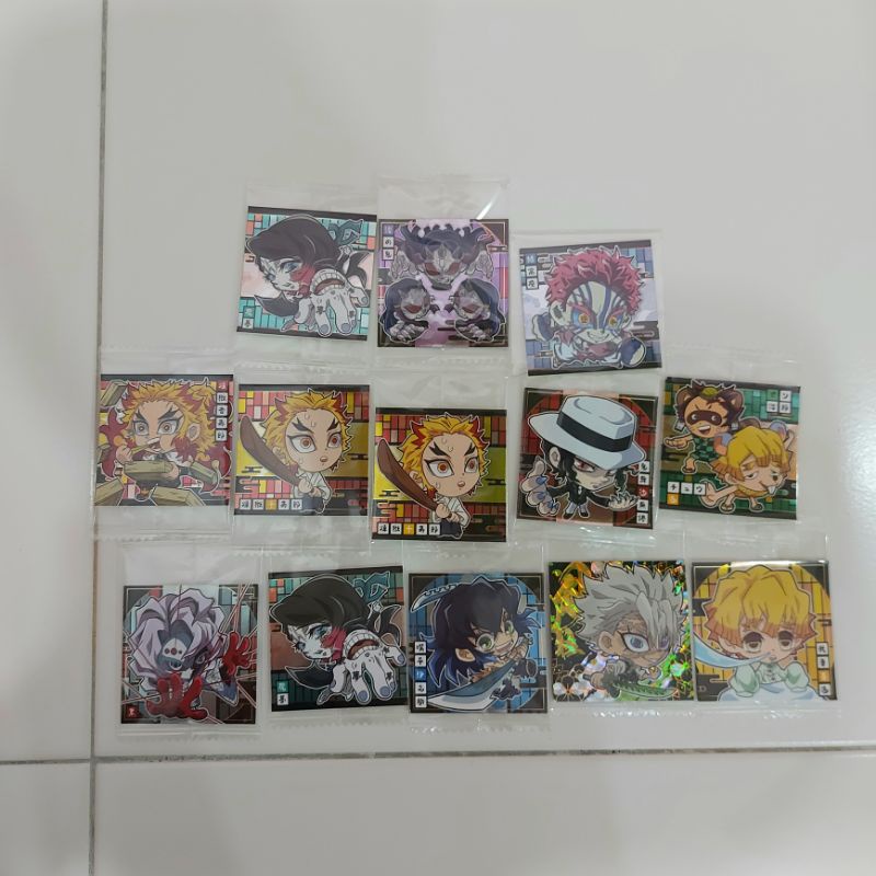 demon slayer wafer sticker/bookmark(set) | Shopee Malaysia