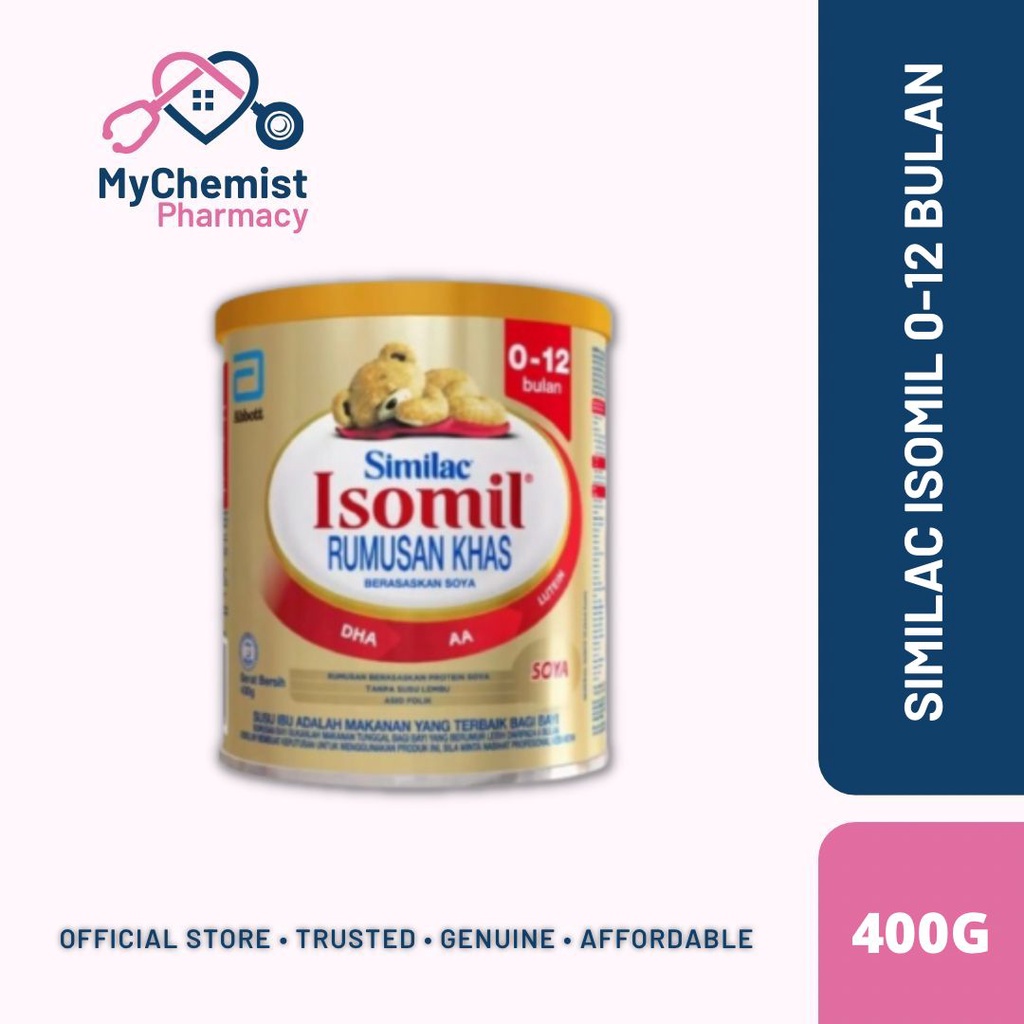 Abbott Similac Gold Infant’s Isomil Milk Formula 400g & 850g | For Age ...