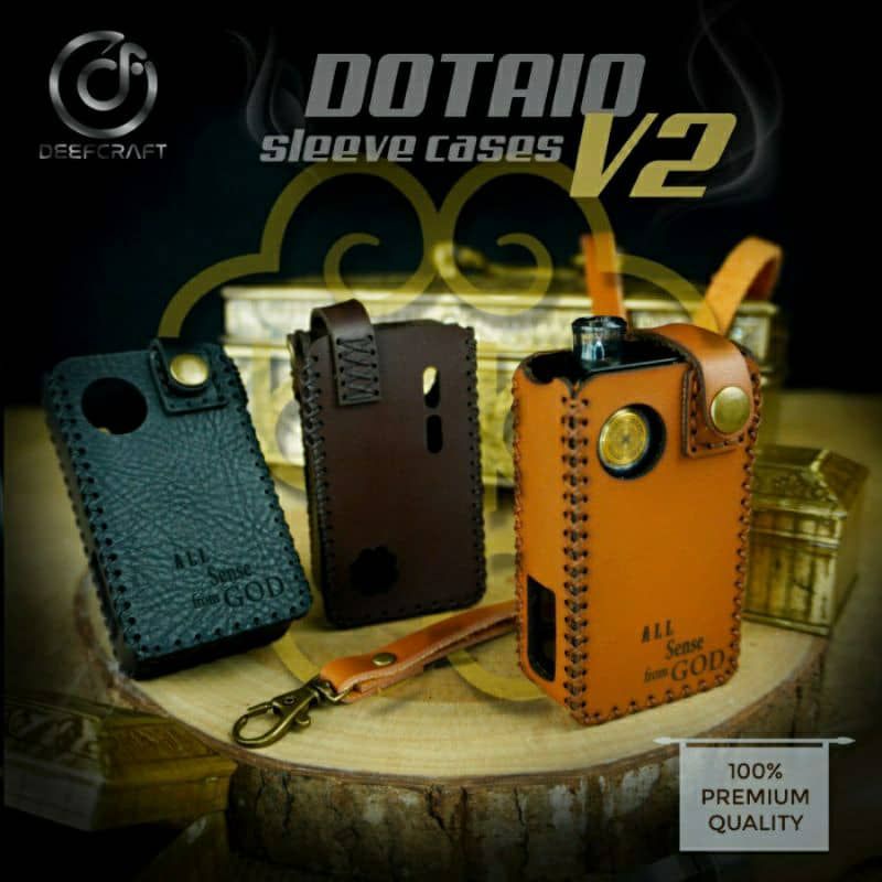 (Ready Stock) Premium Leather Casing Dotmod Aio & DotAio Mini Sleeve ...