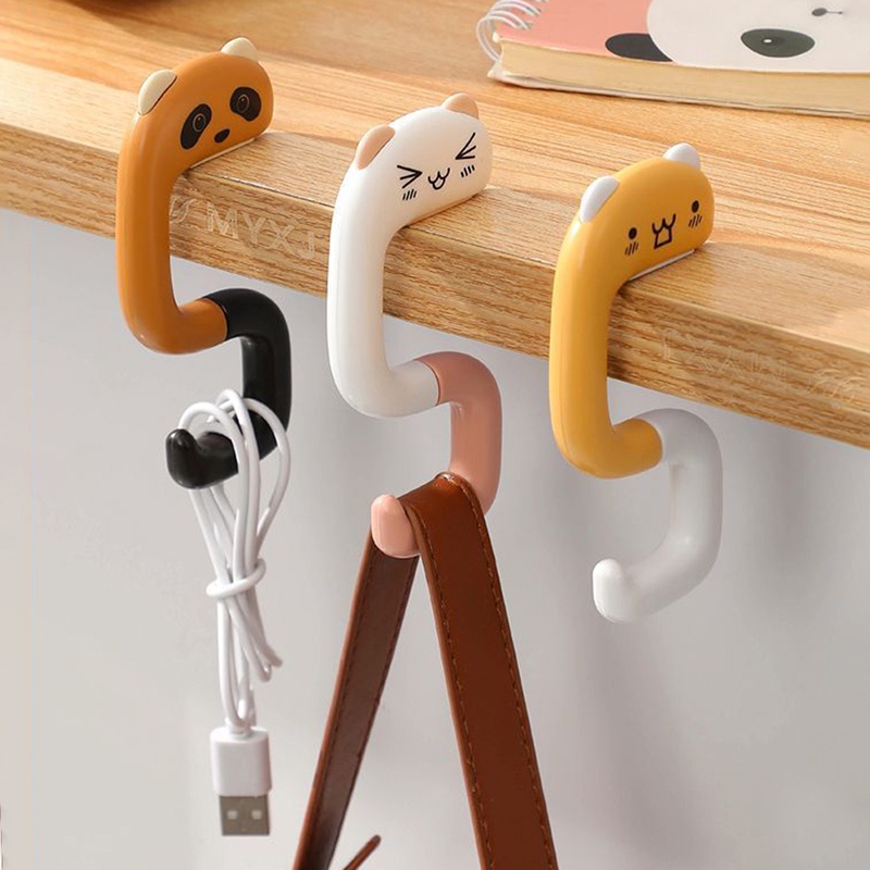 Multifunctional ABS Hook Cartoon Portable School Bag Hook, Detachable ...