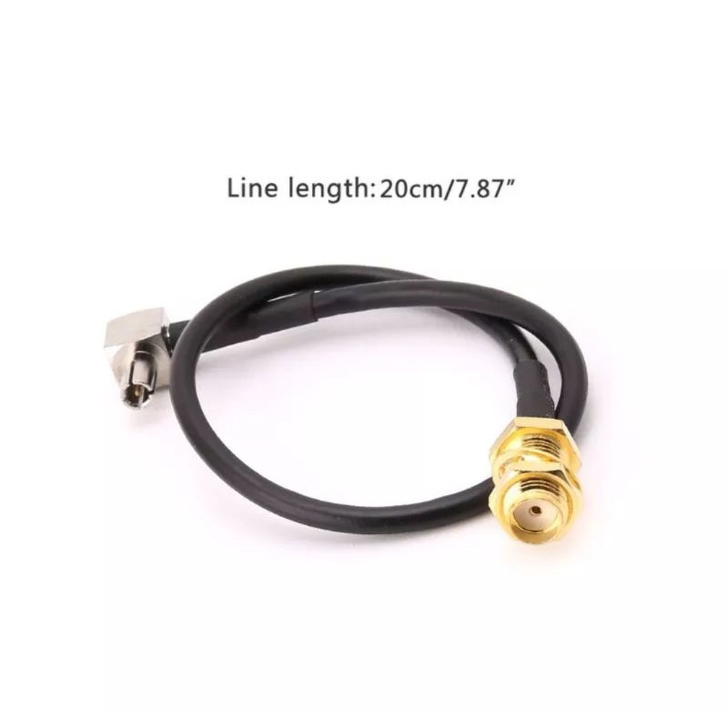 TS9 Male to SMA Female Adapter Converter Cable Antenna Coaxial Cables ...