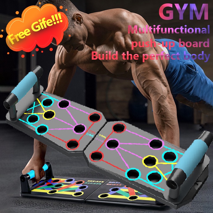 🔥Foldable Multifunction Push Up Board Training System Fitness Exercise ...