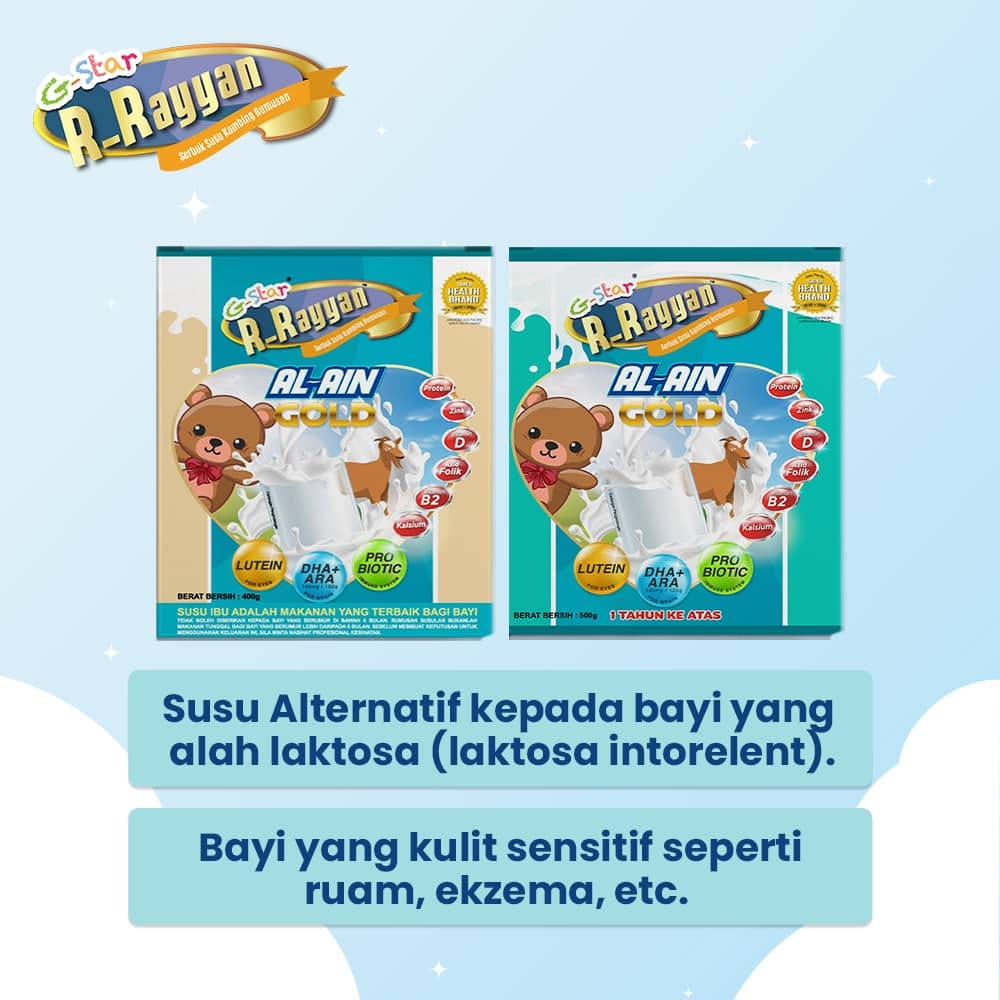 R-Rayyan Susu Kambing Perisa Asli Kurma Delima Al Ain Gold Pakej Jimat ...