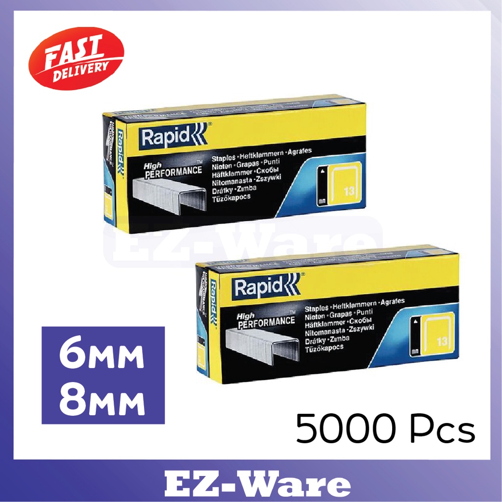 {100% ORIGINAL} RAPID Staple Gun NAIL 6MM / 8MM | Shopee Malaysia