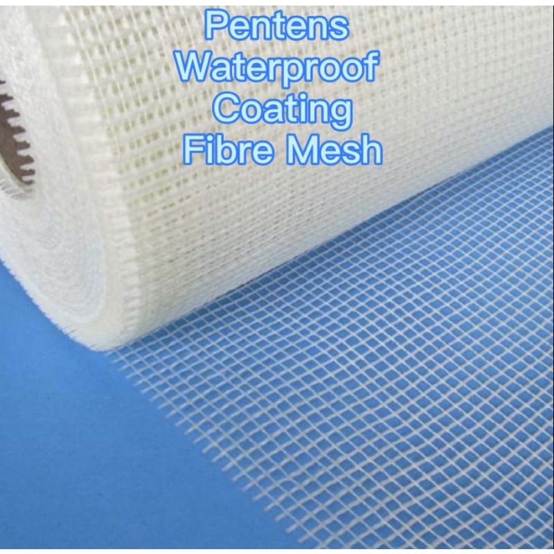 100M X 1M Pentens ACW-015 Fiberglass Mesh 防水防裂玻璃纤维网 Fiber Mat Woven ...
