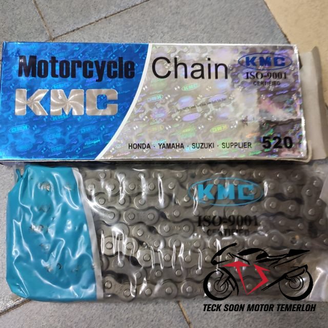 KMC CHAIN 520 X 120L TBM | Shopee Malaysia