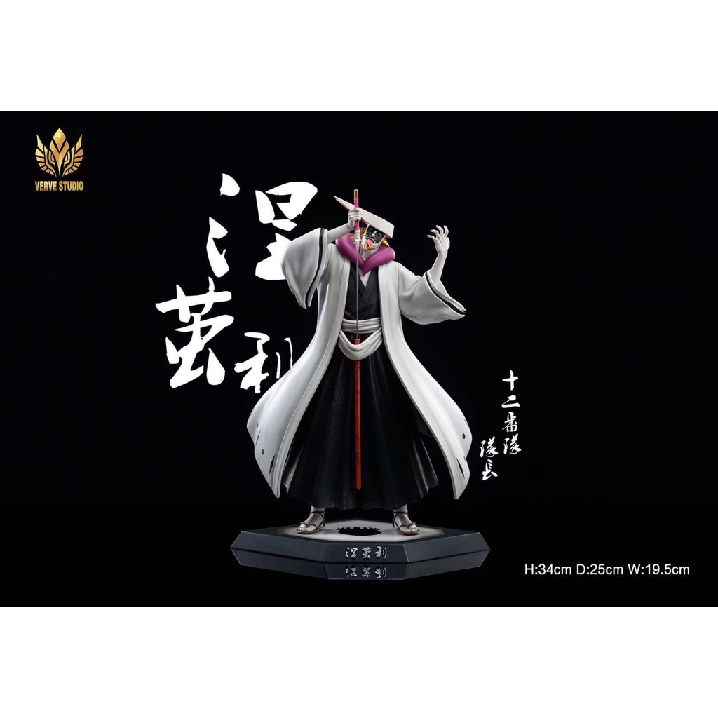 Verve Studio - Bleach Series 012 - Mayuri Kurotsuchi Resin Statue GK ...