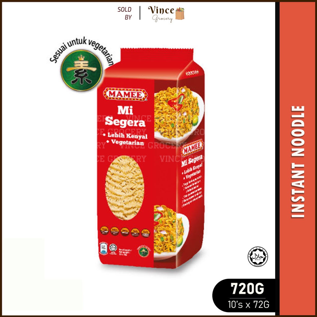 MAMEE Instant Noodle · Mi Segera | 720G [10's x 72G] | Shopee Malaysia