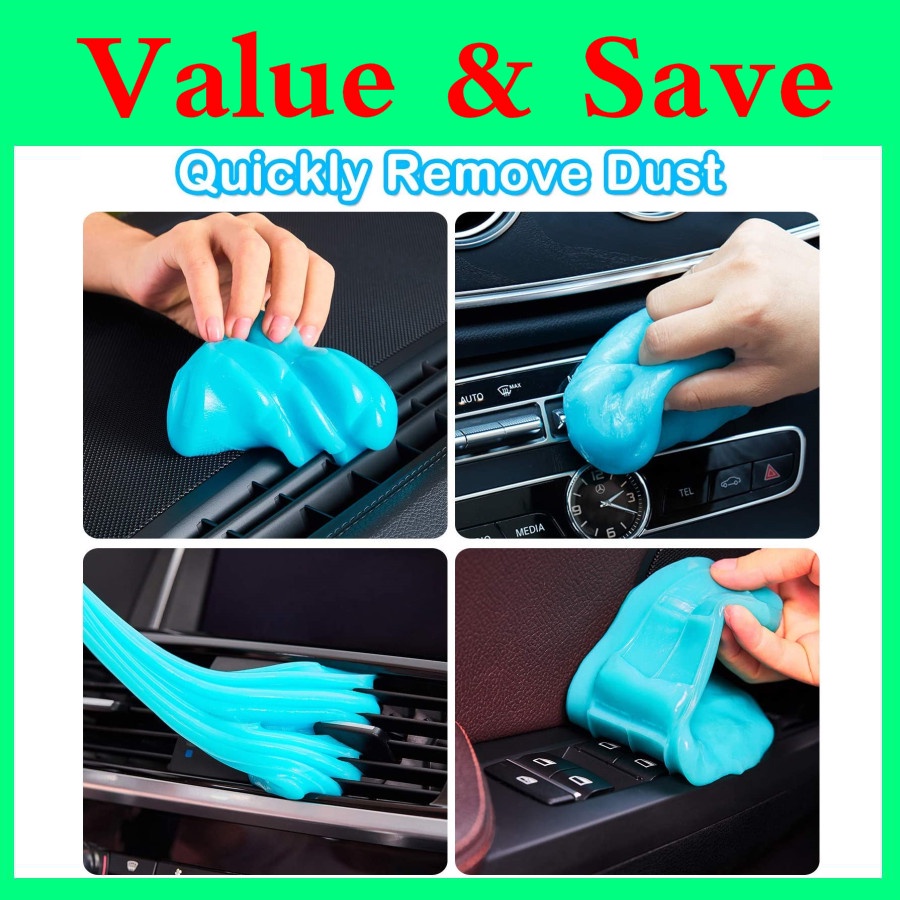 Magic Cleaning Gel Putty Car Keyboard Console Laptop Computer Super ...