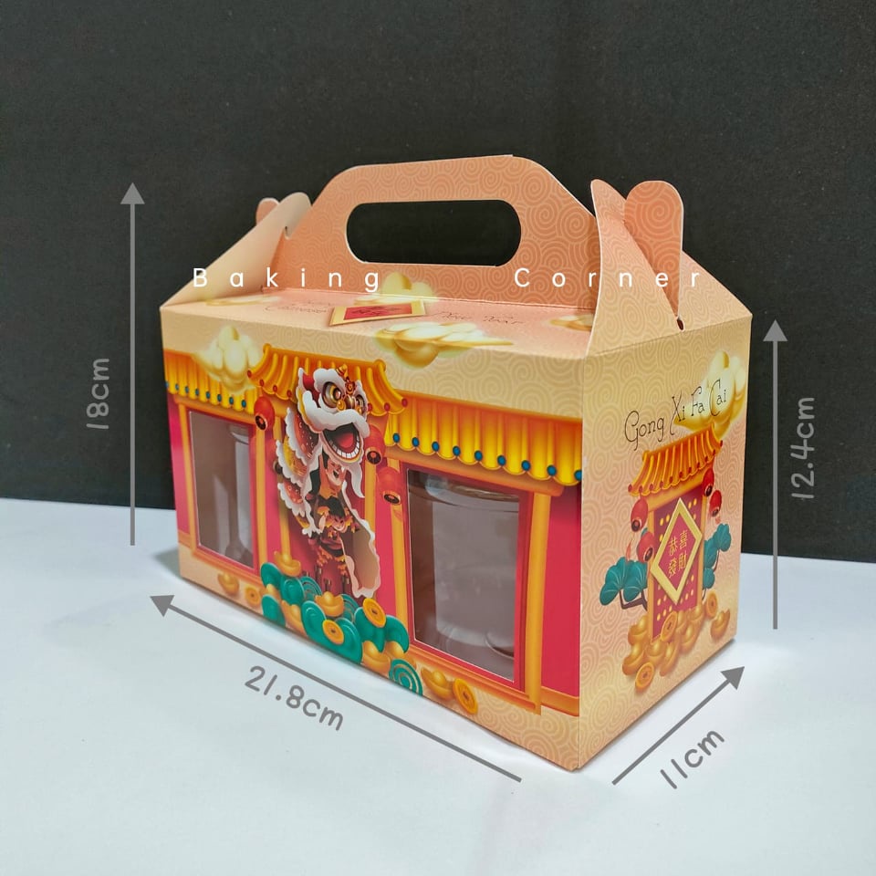 CNY WINDOW HANDLE BOX 8.5 X 4.3 X 5" 开窗礼盒 | Shopee Malaysia