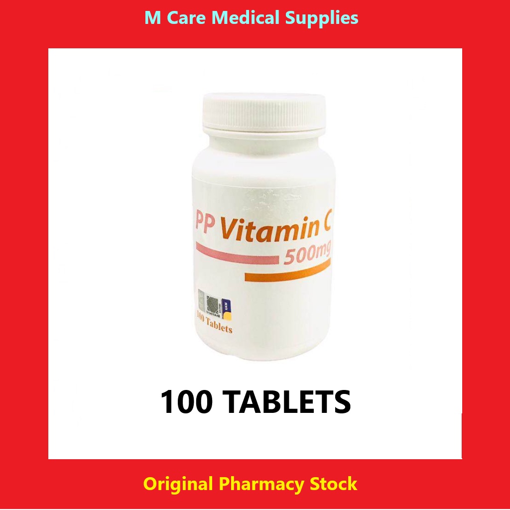 PP VITAMIN C 500MG - 100 TABLETS | Shopee Malaysia