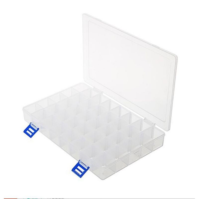 Plastic Box With 40 Compartments With Dividers | Shopee Malaysia