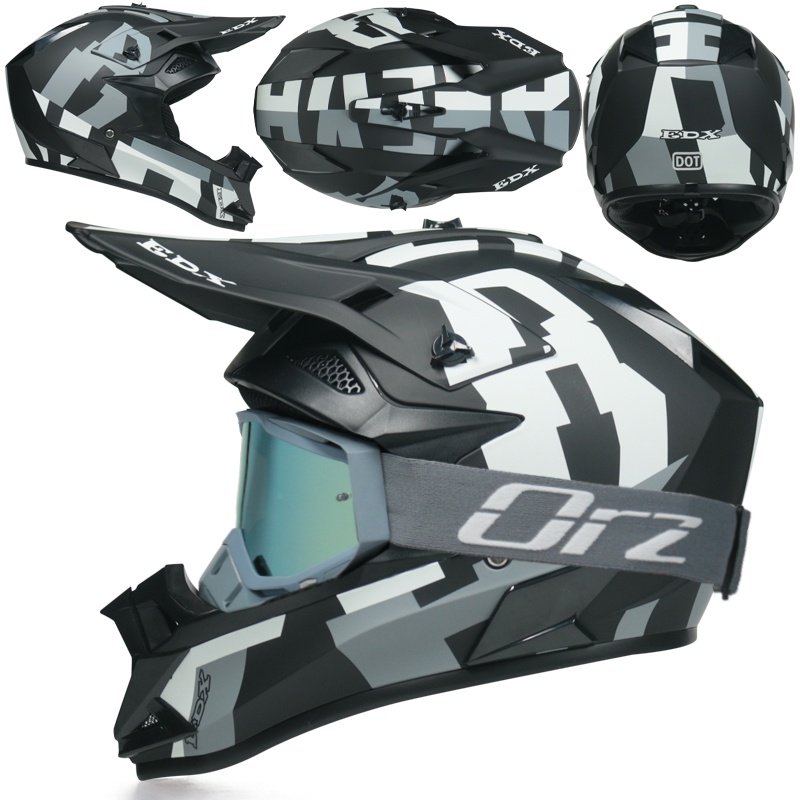 Motocross Adult Motocross Helmet ATV SUV Downhill Mountain Bike DH Hood ...