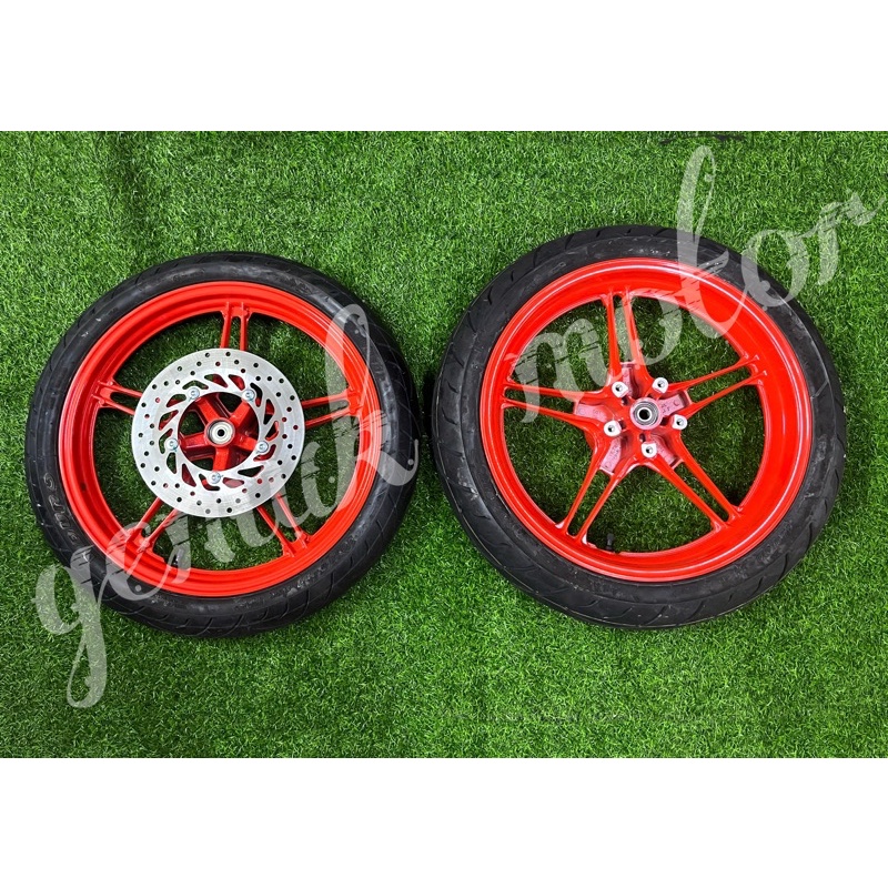YAMAHA Y15ZR SPORT RIM WITH TYRE ORIGINAL MOTOR | Shopee Malaysia