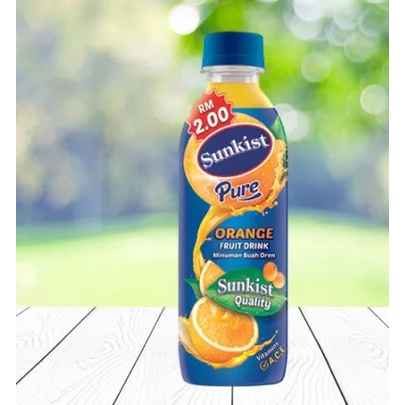 Sunkist Pure Orange Fruit Drink (270ML) | Shopee Malaysia
