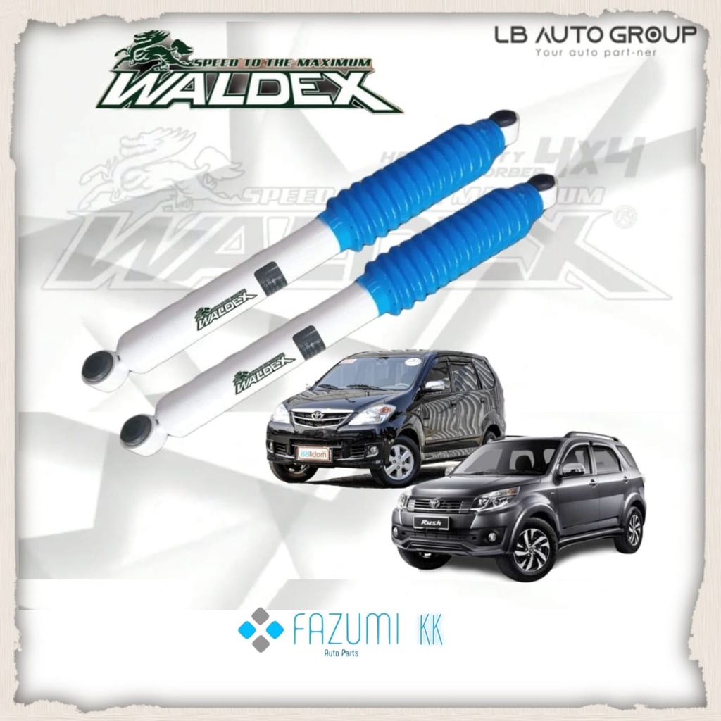 Toyota Avanza 2004-2017/Rush 2006-2016 Waldex Rear(belakang) Heavy-duty ...