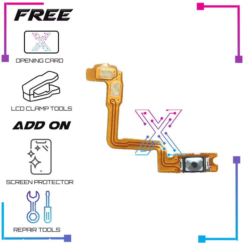 For Oppo A83 Cph1729 Power Button Power On Off Volume Switch Button ...