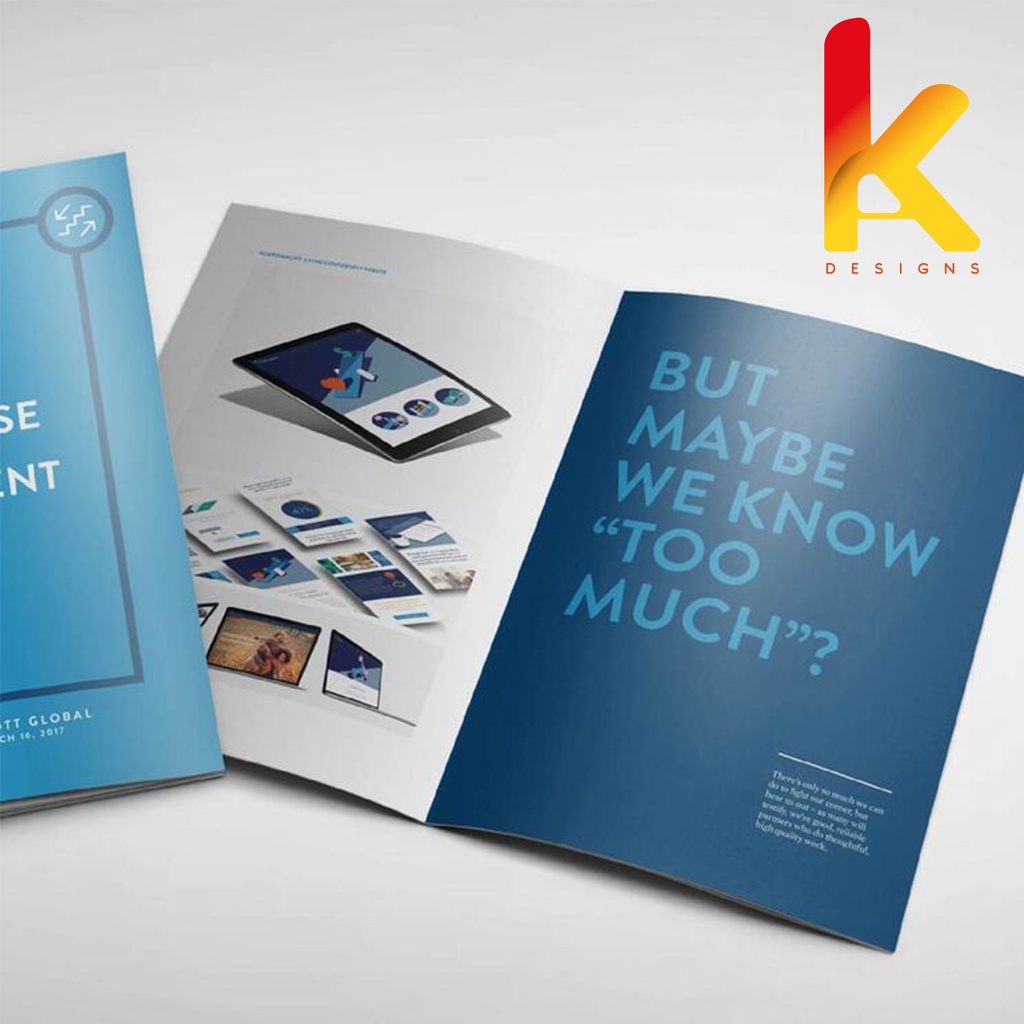 Booklet Printing / Company profile printing / Booklet A4 / Booklet A5 / Booklet A6 / Perfect ...