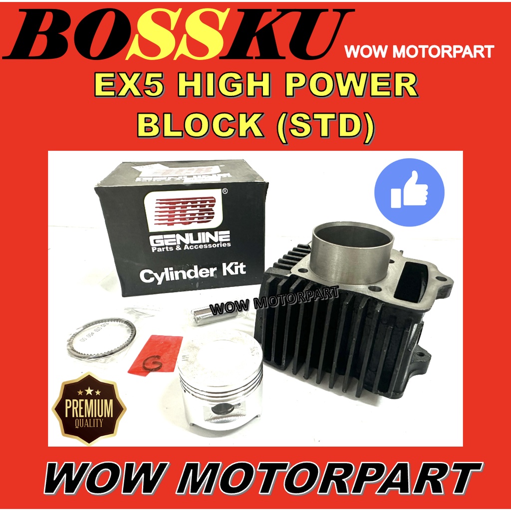 EX5 HI POWER BLOK KITS SET STD 50MM EX5 HP BLOCK ASSY STD 50MM EX5 OLD ...