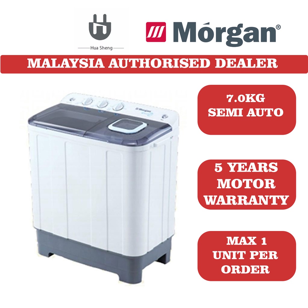 Midea Semi Auto Washing Machine (6.0kg/7kg/7.5kg/8.0kg) | Shopee Malaysia