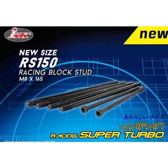 Honda RS150 / RSX 150 IKK Racing Block Stud Bolt Tiang M8X165 SET ...