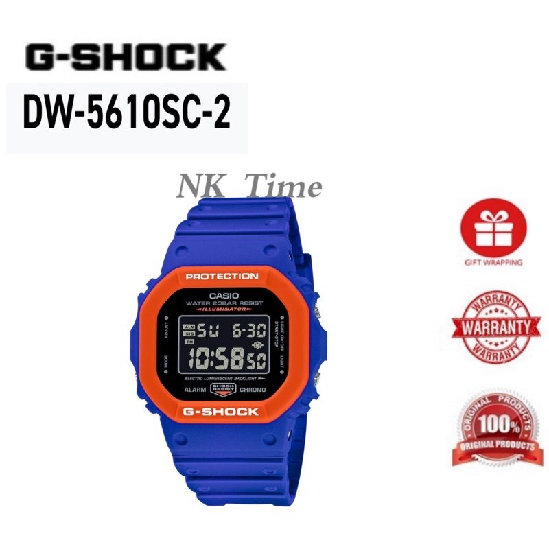 CASIO G-SHOCK Sporty Colors Series DW-5610SC-2DR | Shopee Malaysia
