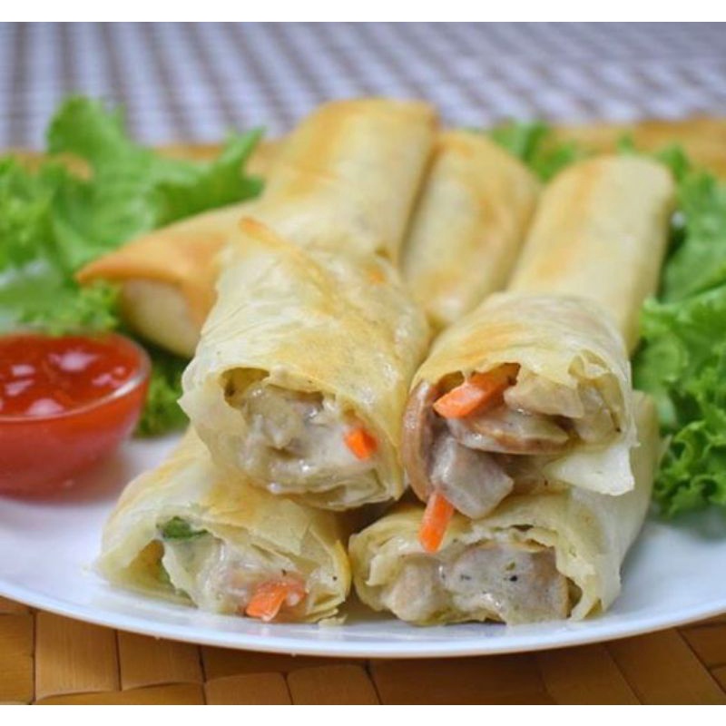 2 paket Kuih Frozen/Popia Carbonara /Popia Bergedil/Popia Hawaiian ...