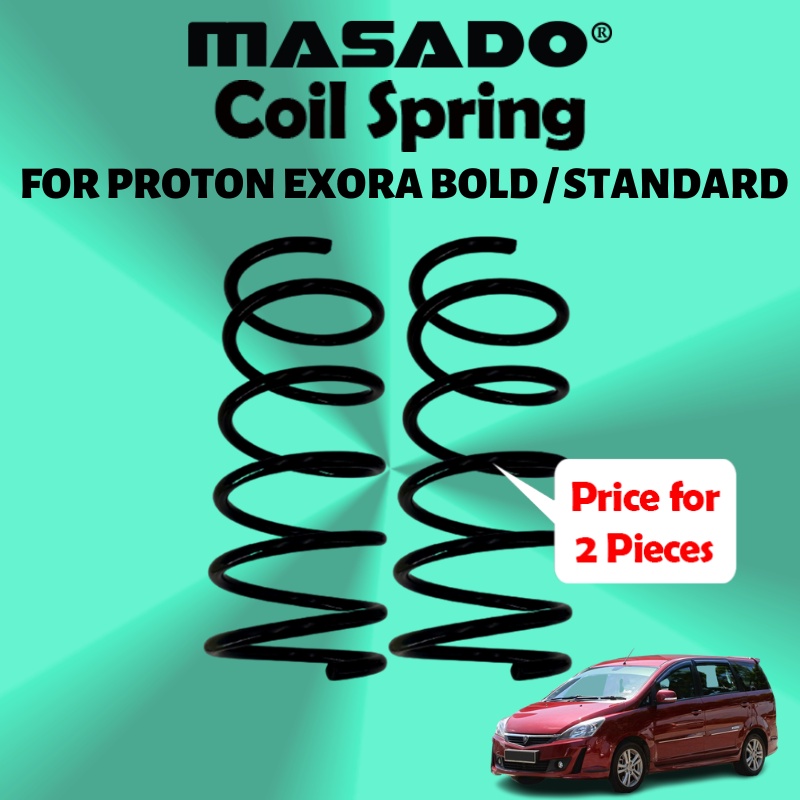 MASADO Proton Exora BOLD / Standard Coil Spring Front (Depan) / Rear ...